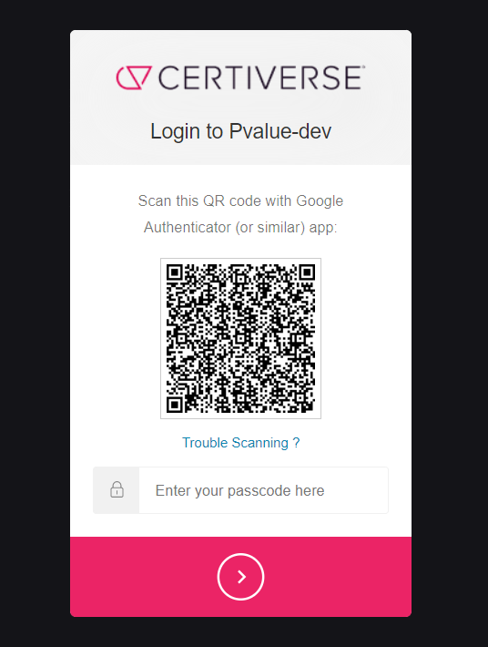 Signing Up with Certiverse